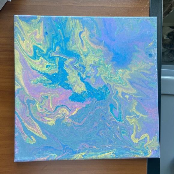 Wall Decor | Original Handmade Acrylic Drip Painting Made By Me | Poshmark